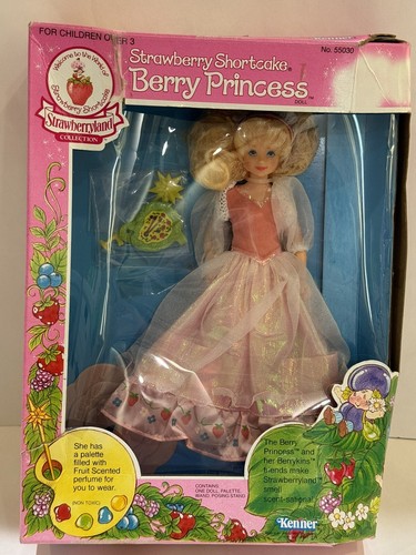 Strawberry Shortcake Berry Princess Berrykin Doll New Vintage 1980’S | eBay