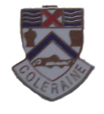 Coleraine Ireland Quality Enamel Lapel Pin Badge | eBay