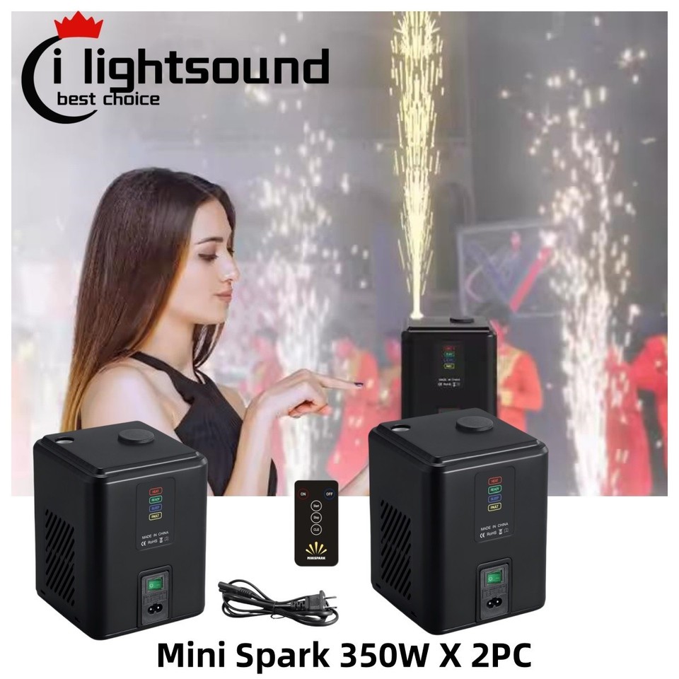 350W Mini Cold Spark Machine Remote Control Mini Cold Firework Machine ...