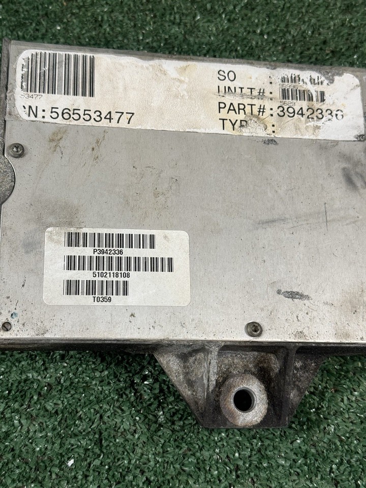 98 99 RAM CUMMINS ECM 3942336 ENGINE CONTROL MODULE 3942336 ECM 5.9 ...