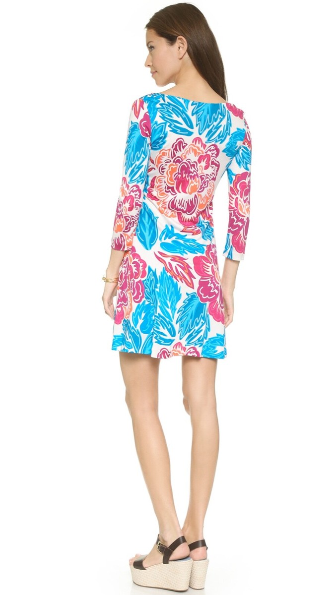 Diane Von Furstenberg Kaden Giant Floral Multi Print Silk Diane Von Furstenberg Kaden Giant Floral Multi Print Silk