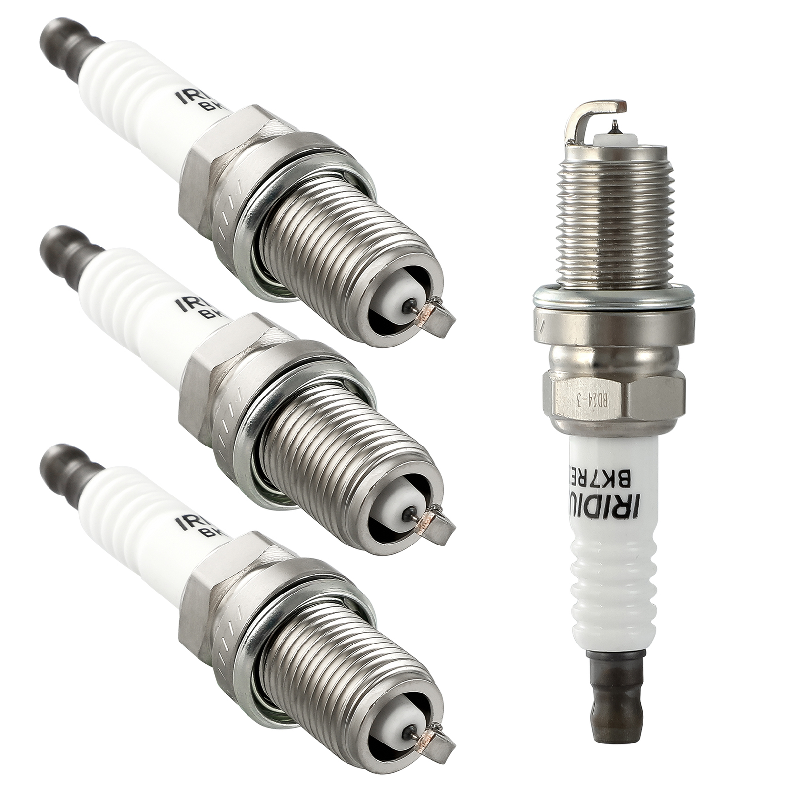 4 PACK IGNITION COILS SPARK PLUGS Kit for AUDI TT A4 VW GOLF JETTA GTI ...