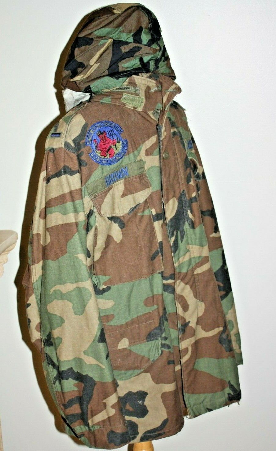 US Air Force Medium Long Parka Jacket Cold Weather Ca… - Gem