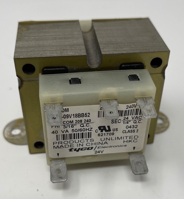 TYCO Transformer 4000-09v18bb52 208/240v 24vac 40va for sale online | eBay
