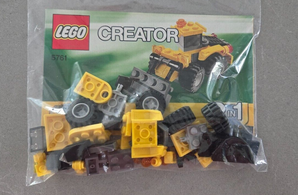 LEGO 5761 Creator 3-1 Mini Digger 100% Complete with Manual ...
