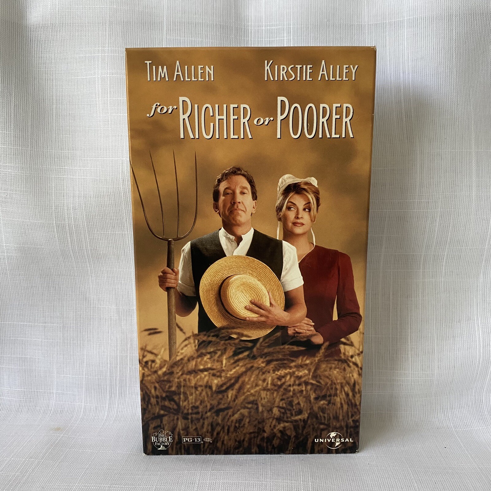 For Richer Or Poorer VHS Tim Allen Kristie Alley VG+ | eBay