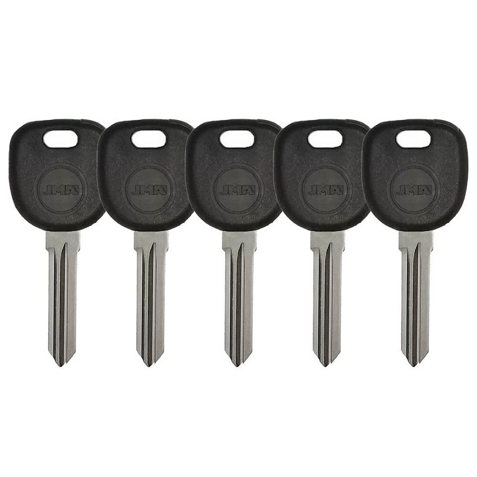 5X JMA Transponder Key Shell For GM with Chip Holder TP00GM-37.P B107 ...