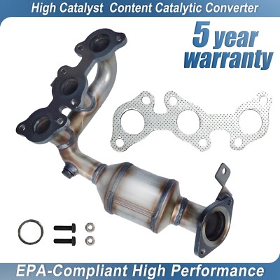 For 2004-2006 Toyota Sienna Exhaust Manifold Catalytic Converter FWD ...