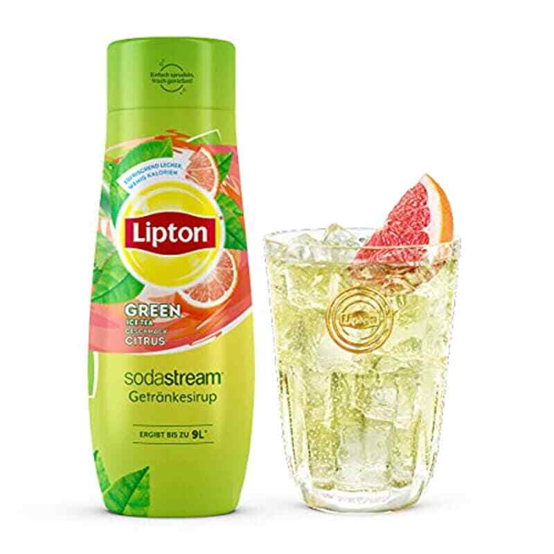 SODASTREAM CONCENTRATE SYRUP Lipton Ice Tea Lemon ,Ice Tea green,Ice ...