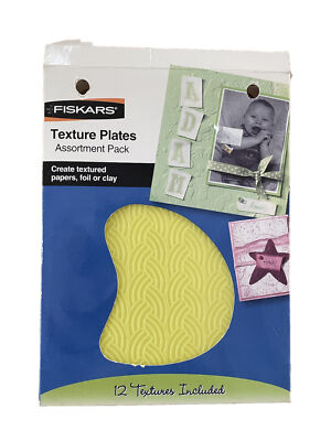 Fiskars Texture Plates | eBay