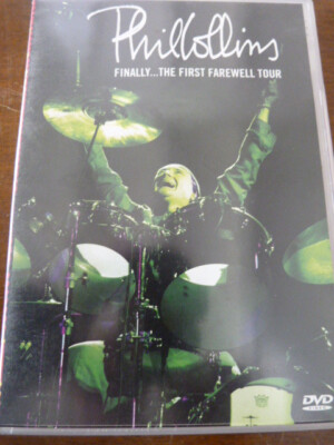 D67- DVD - Phil COLLINS Finally...The First Farewell Tour | eBay