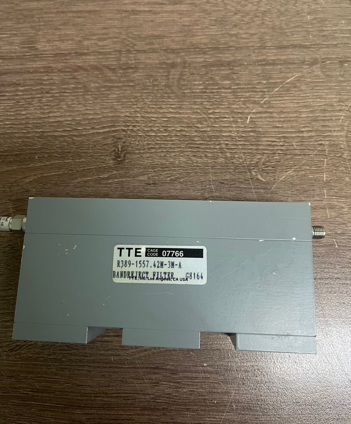 TTE R389-1557.42M-3M-A: Band Reject Filter (G8164) | eBay
