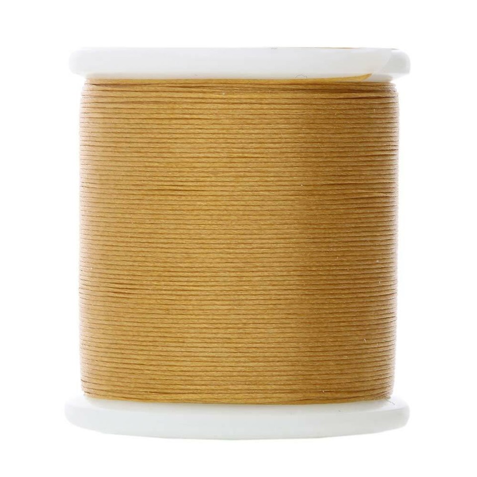 K.O. Beading Thread Gold Japanese Bead Thread 43329 55yd Nylon Waxed KO ...