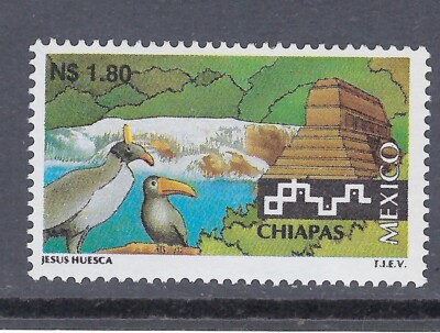TOURISTIC ISSUE N$ 1.80 CHIAPAS, Pyramid SC#1789 PPR2 CV$ (TOU9)* | eBay