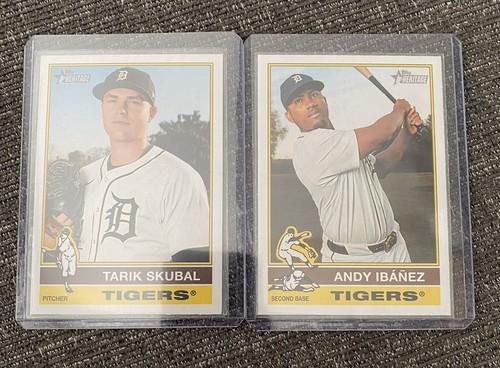 2025 Topps Heritage Alt. Cartoon Variations Tarik Skubal #116 & Andy ...