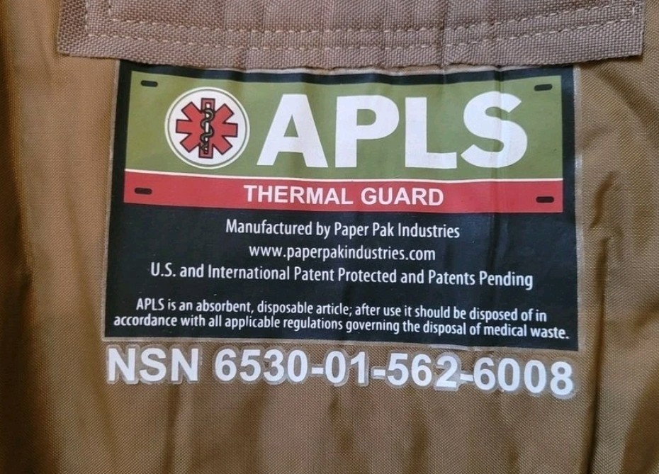 USGI APLS Thermal Guard Litter NSN 6530-01-562-6008 | eBay