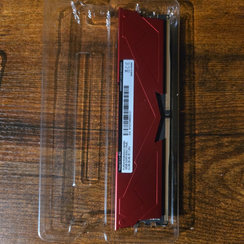 TEAMGROUP T-Force Vulcan DDR5 16GB 6000MHz DIMM Ram stick (1x16gb) | eBay