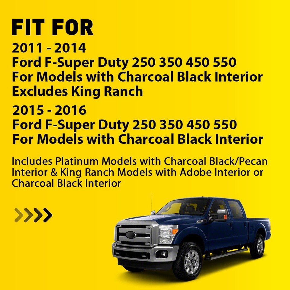 For Ford Super Duty F250 11-16 Front Left Driver Side Seat Shield Bezel ...