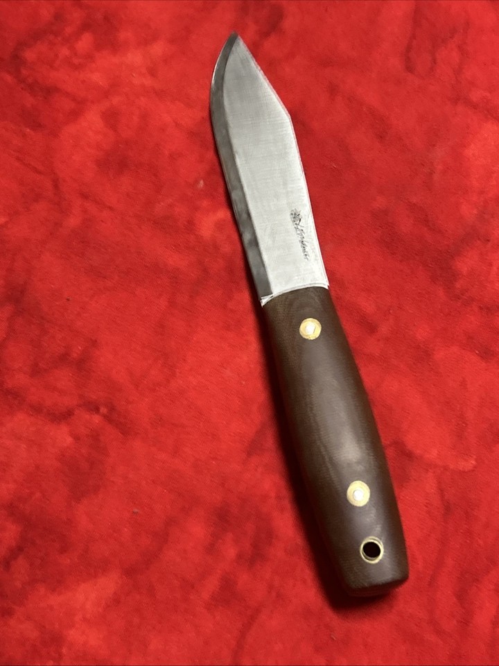LT Wright Sam Larson Alone Fixed Blade knife Smoking Sharp called The Guide Wowz | eBay