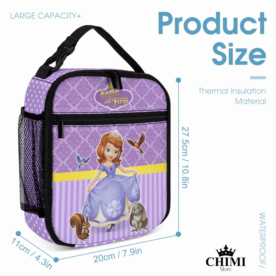 Sofia the First Backpack Set 3-Piece – Custom Name Girls School Bag | eBay