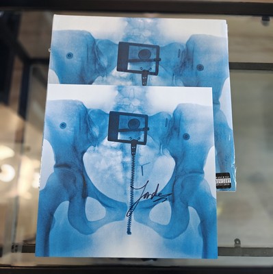 Lorde Signed Autographed Insert Virgin Gatefold X-Ray Picture Disc ...