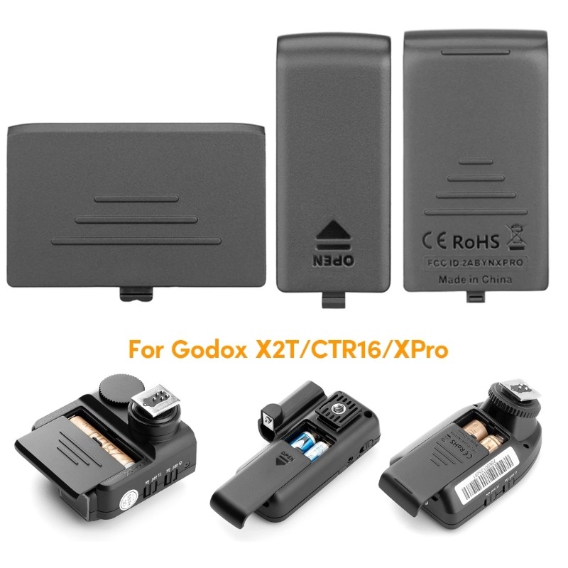 For X2T/CTR16/XPro Triggers Transmitter Receiver Battery Cover ...