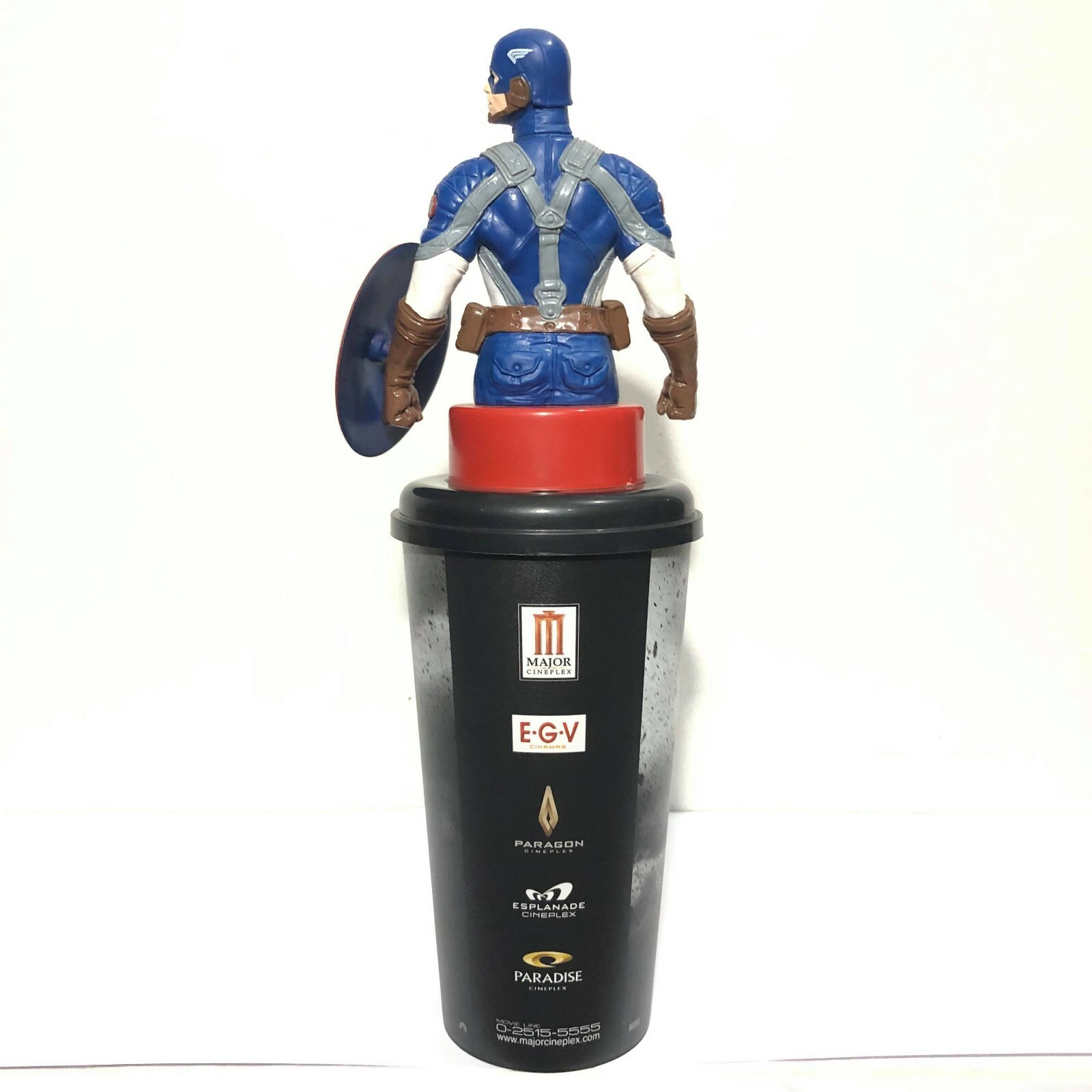 Captain America Movie 2011 Cinemas Theatres Cup Topper Figure Model ...