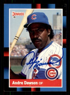 1988 Donruss Baseball #269 Andre Dawson Signed Autograph (No COA) | eBay