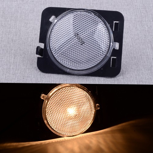 Clear Fender Side Marker Signal Light Left Side Fit For Jeep Wrangler ...