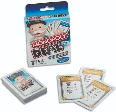 Monopoly Deal Cards Game Travel Pack Coming with Tracking Number | eBay ...