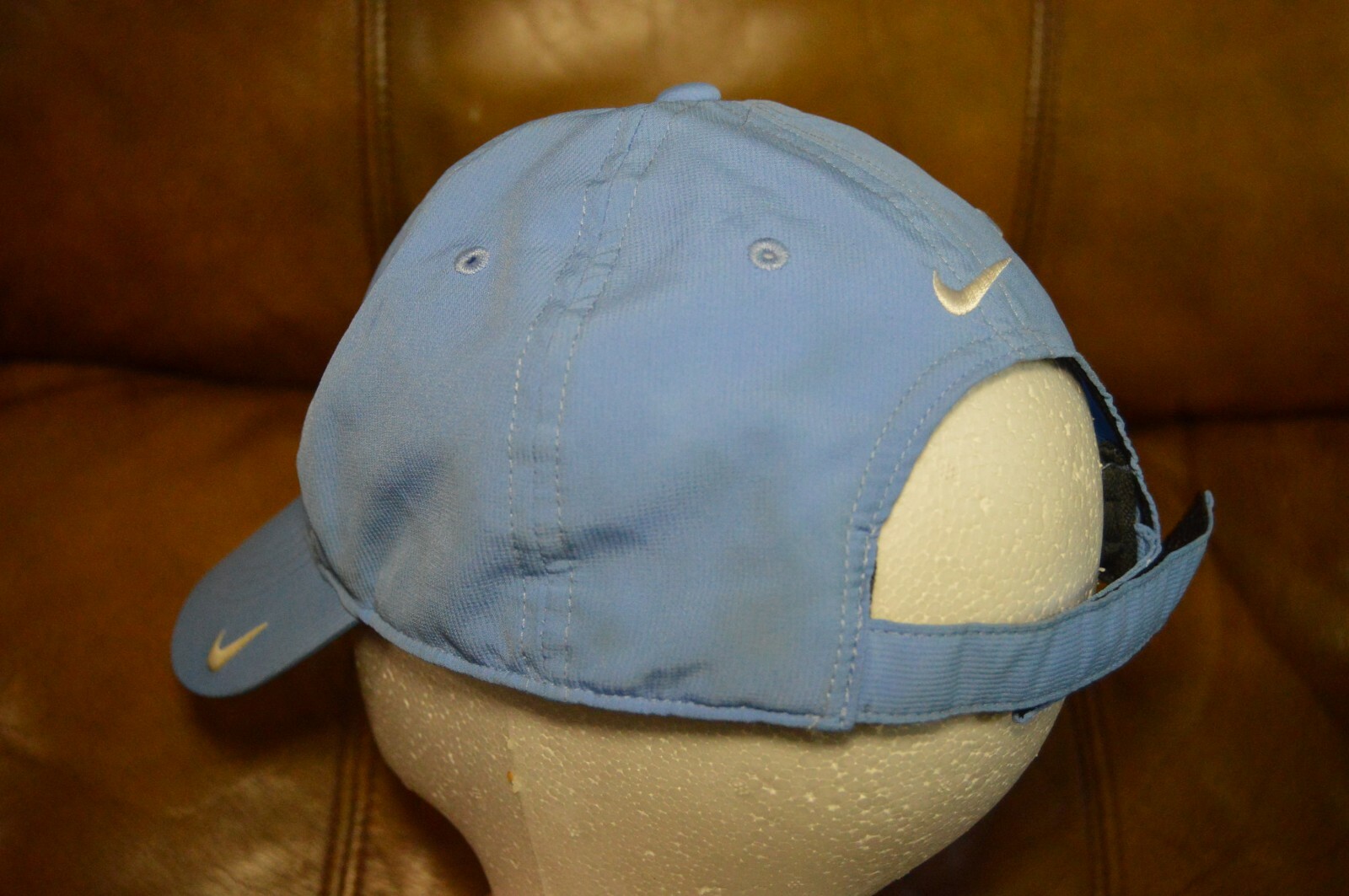 Nike Golf Hat Cap Blue Adjustable Golf Running - Gem