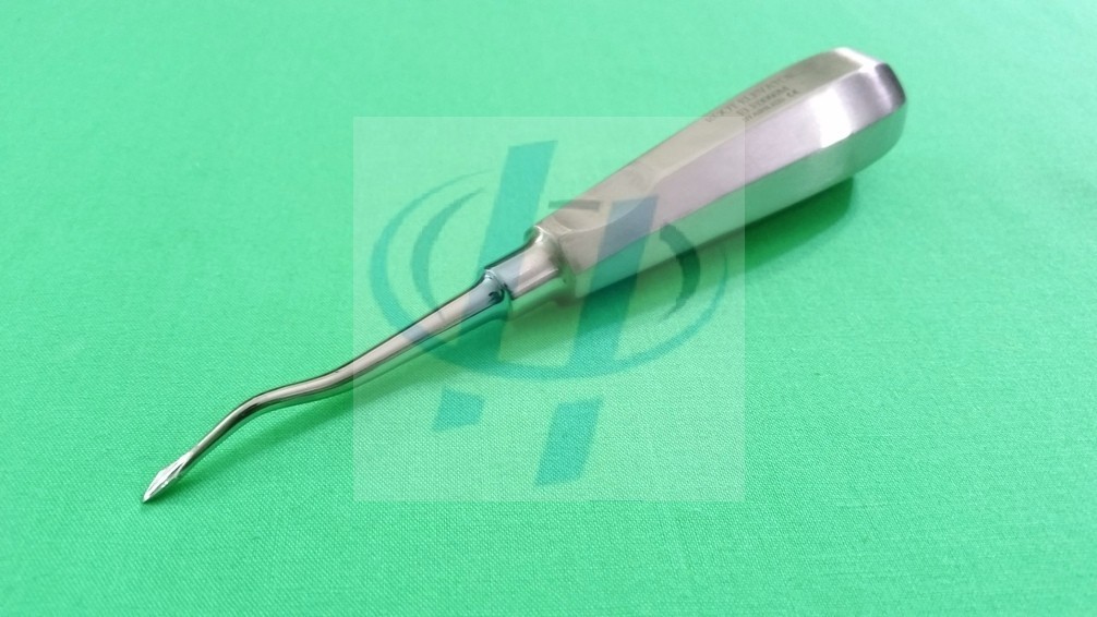 French Steel Offset Bayonet in Dental Extracting Spade Bernard Root Tip ...