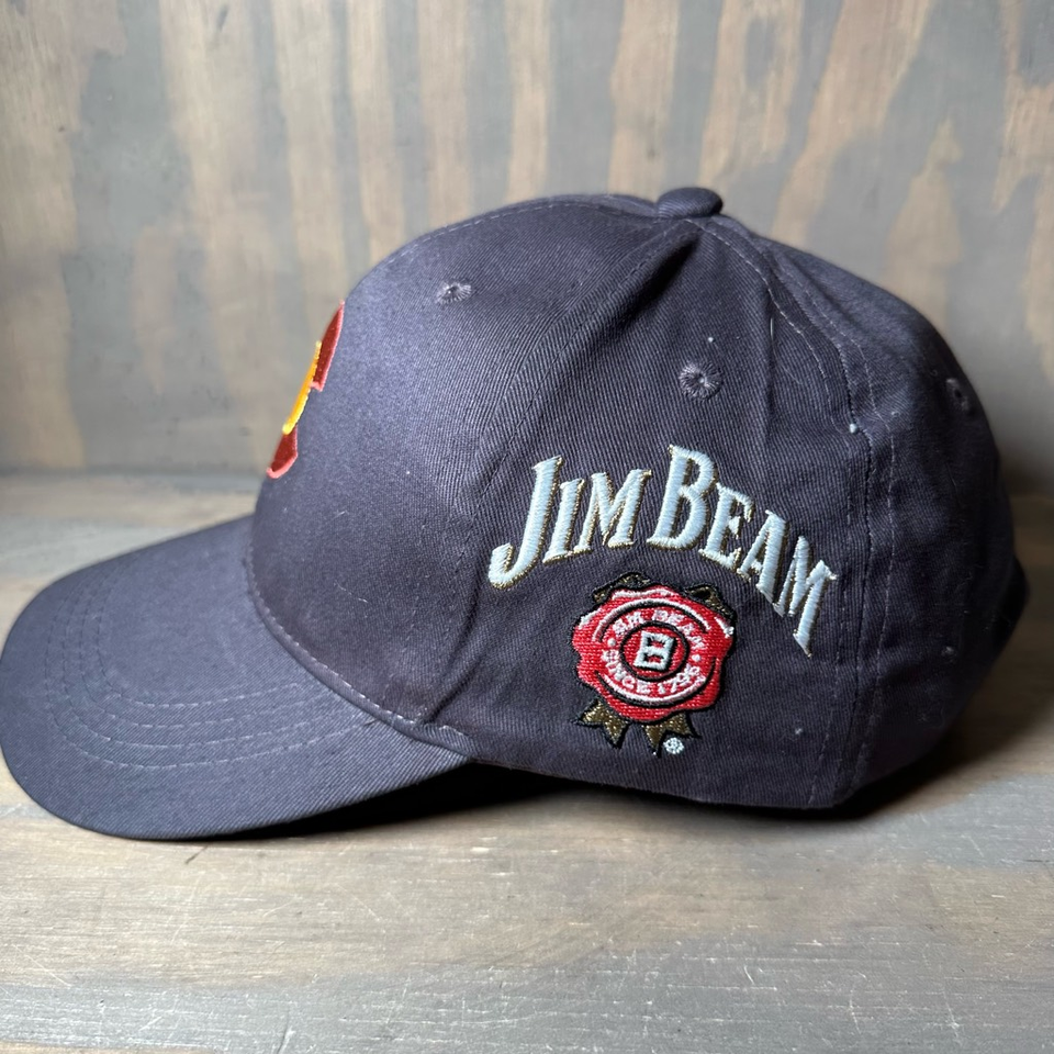 Colorado C Jim Beam Mens Baseball Cap Hat Black Logo Adjustable Canvas ...