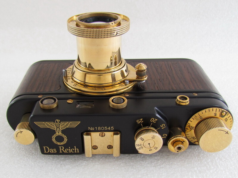 Leica-II(D) Das Reich WW2 Vintage Russian Camera + Lens Elmar f3.5/5cm ...
