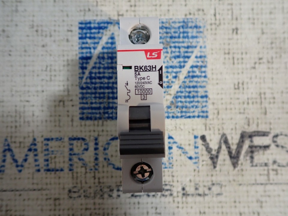 1 Pole Din Rail MCB UL1077 Miniature Circuit Breaker 120 Volt C Curve ...