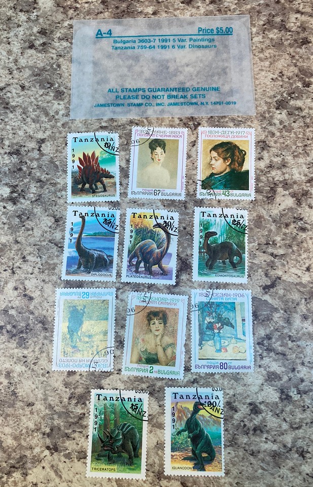 Jamestown Stamp Company- International & US Lot Collection | eBay