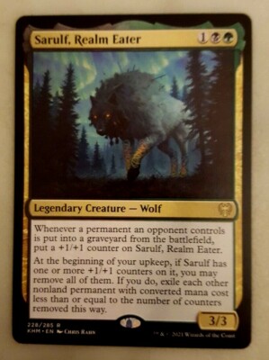 1x Sarulf, Realm Eater Kaldheim MTG Magic the Gathering NM | eBay