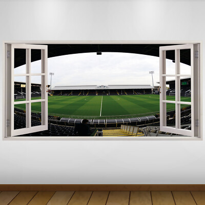 EXTRA LARGE Fulham FC Stadium Wide Football Vinyl Wall Sticker Poster ...