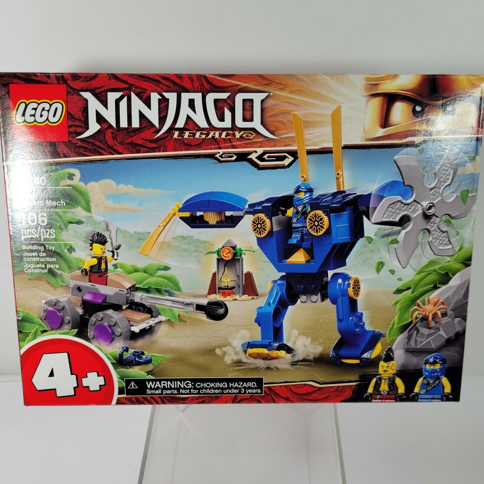 LEGO NINJAGO Legacy Jay's Electro Mech Building Toy 71740 Sealed ...