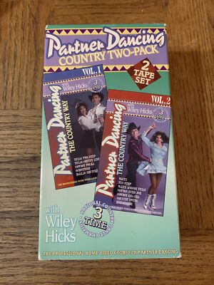 Partner Dancing Country 2 Pack VHS 90096646237| eBay