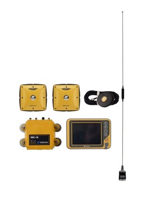 Topcon Excavator GPS GNSS Machine Control w/ GX-55 & Dual UHF II MC-i4 ...
