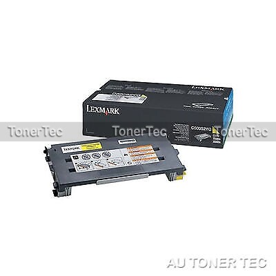 Lexmark Genuine C500S2YG YELLOW Toner Cartridge for C500N/X500N/X502N ...