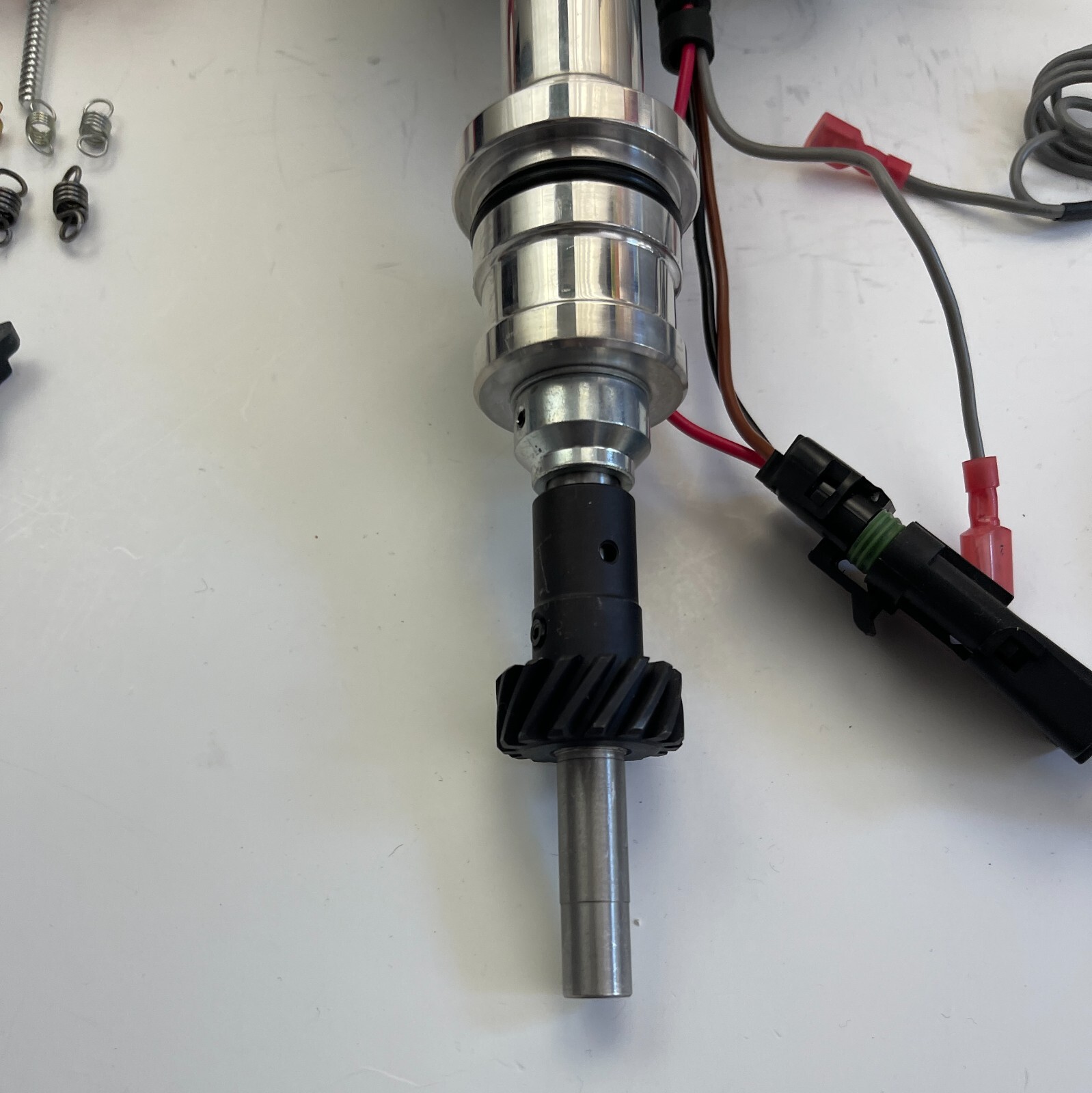 small cap FORD 5.0L 302 EFI to Carb Conversion RED HEI Distributor ...