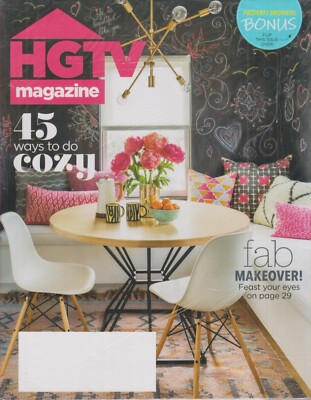HGTV November 2018 45 Ways to Do Cozy (Magazine, Home Decor) | eBay