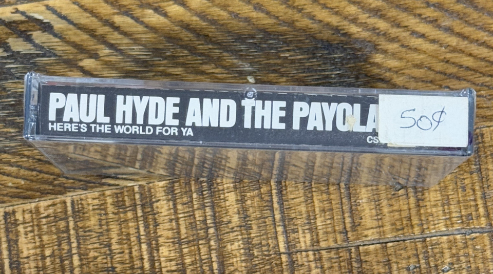 Paul Hyde and The Payolas - Here's the World For Ya (Cassette Tape ...