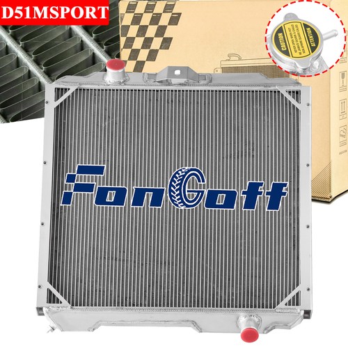 3 Row Aluminum Radiator For 2002-2004 Hummer H1 6.5L V8 Diesel Engine ...