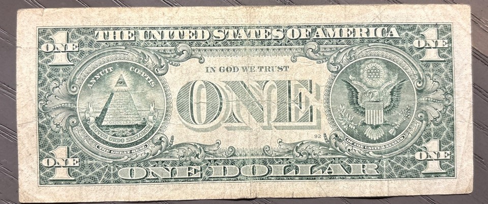 2013 B $1 Duplicate Star Note Serial Number B08729053* | eBay