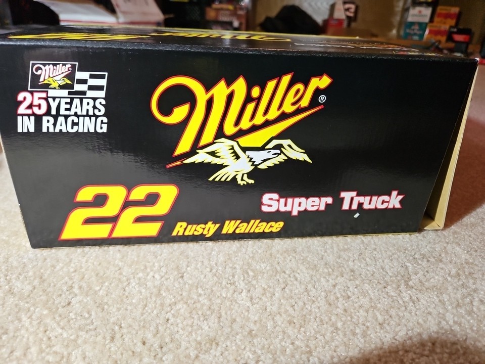 Revell Nascar 1996 #22 Rusty Wallace Miller 25 Years Super Truck 1:24 ...