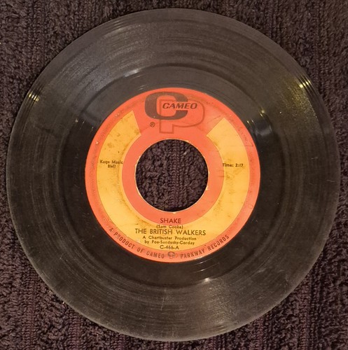THE BRITISH WALKERS Shake / That Was Yesterday CAMEO C-466 45 RPM | eBay