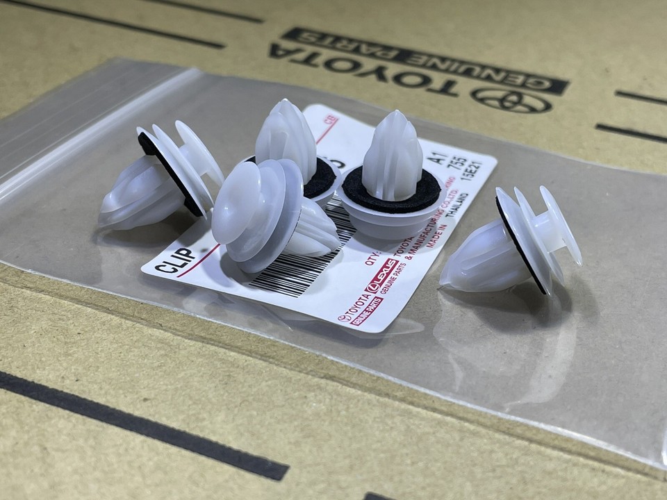 00 - 23 TOYOTA TACOMA INTERIOR DOOR PANEL TRIM CLIPS SET OEM QTY 5 NEW ...